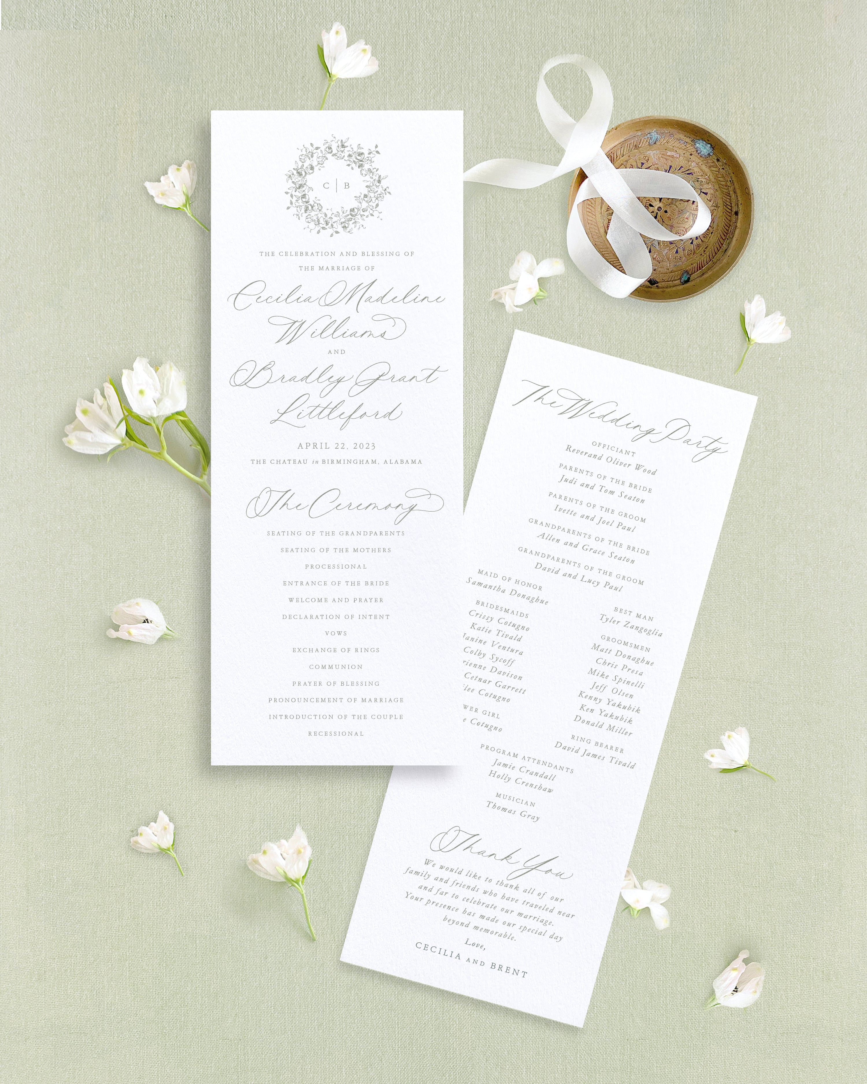 Communion service script for wedding | Beachweddingtips.com