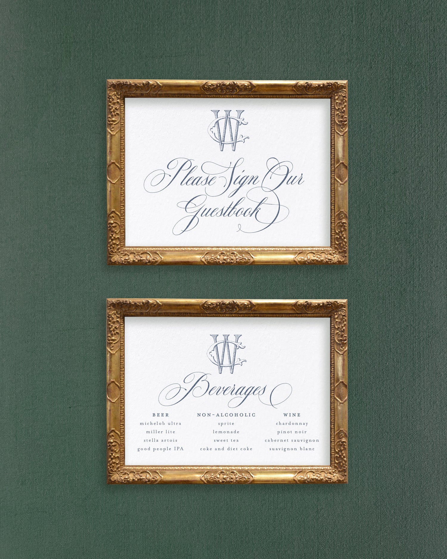 Charlotte 5 x 7 Signage – Empress Stationery
