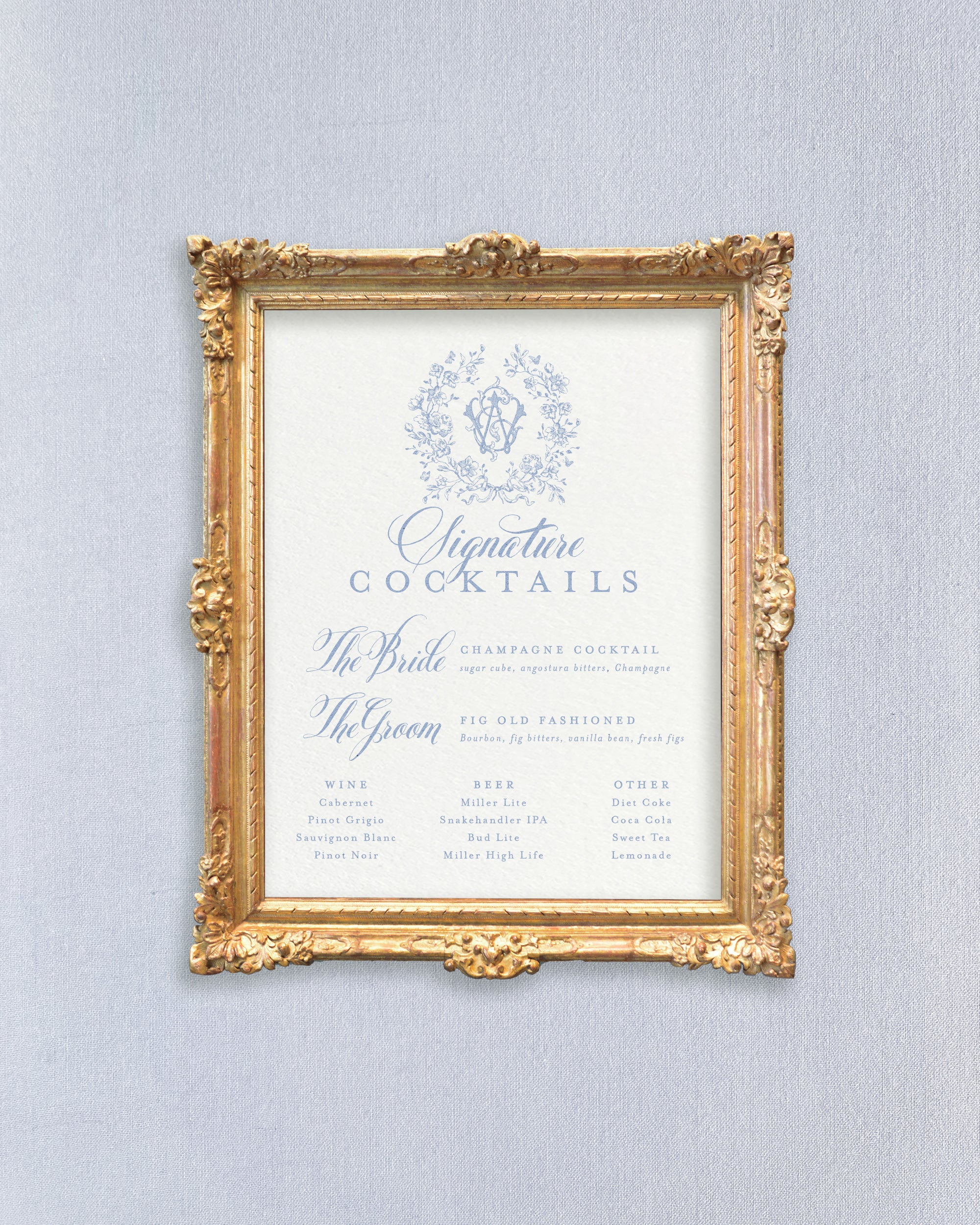 Eleanor 8 x 10 Signage – Empress Stationery