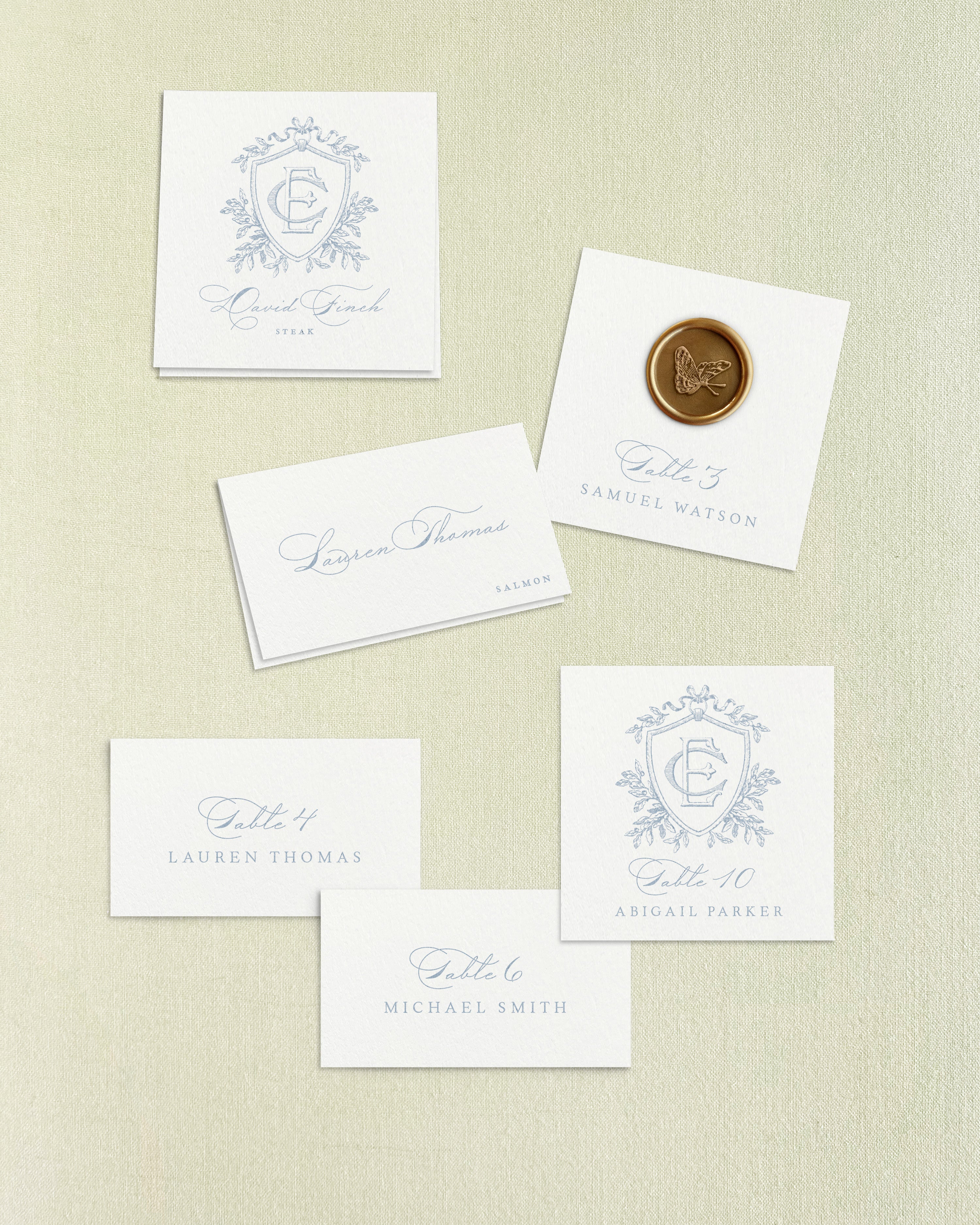 Escort & Place Cards – Empress Stationery