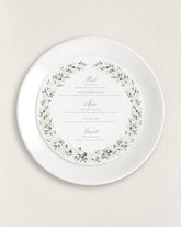 Round Dinner Menus – Empress Stationery