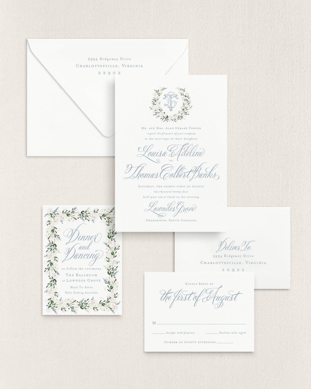 The Louisa Suite – Empress Stationery