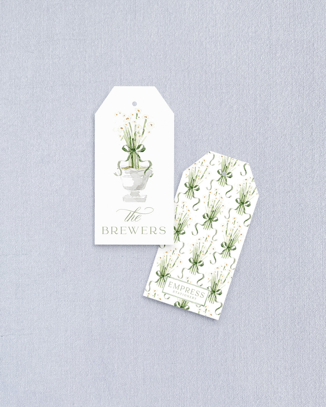 Paperwhites Christmas Card – Empress Stationery