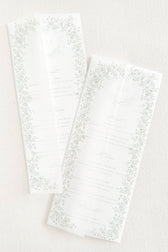 Floral Arch Vellum Cover – Empress Stationery