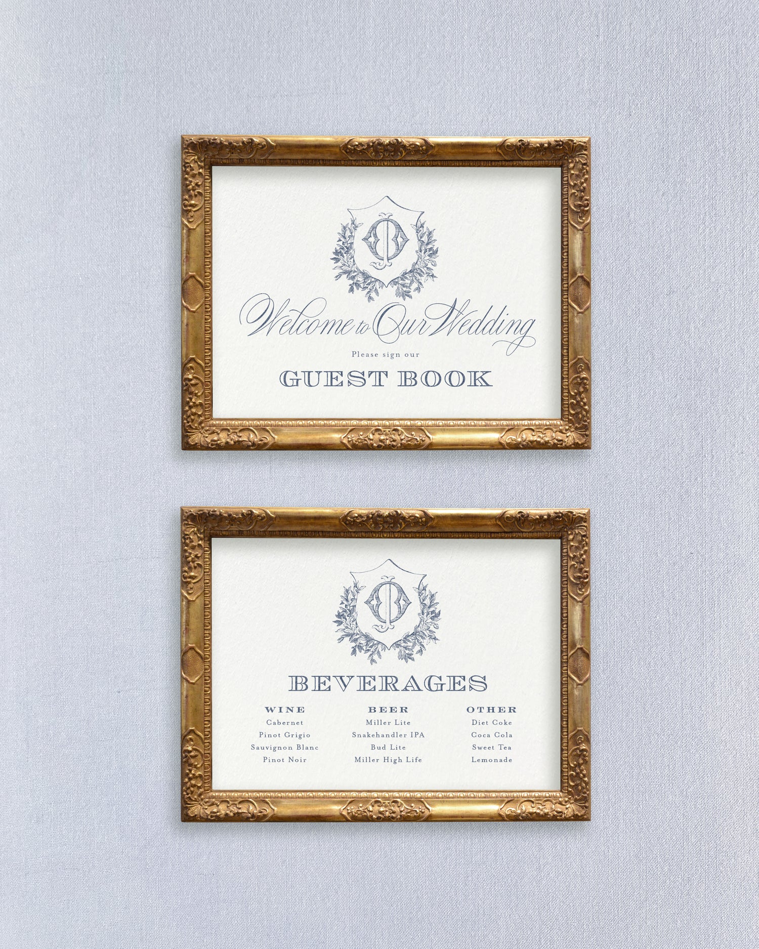 Ophelia 5 x 7 Signage – Empress Stationery