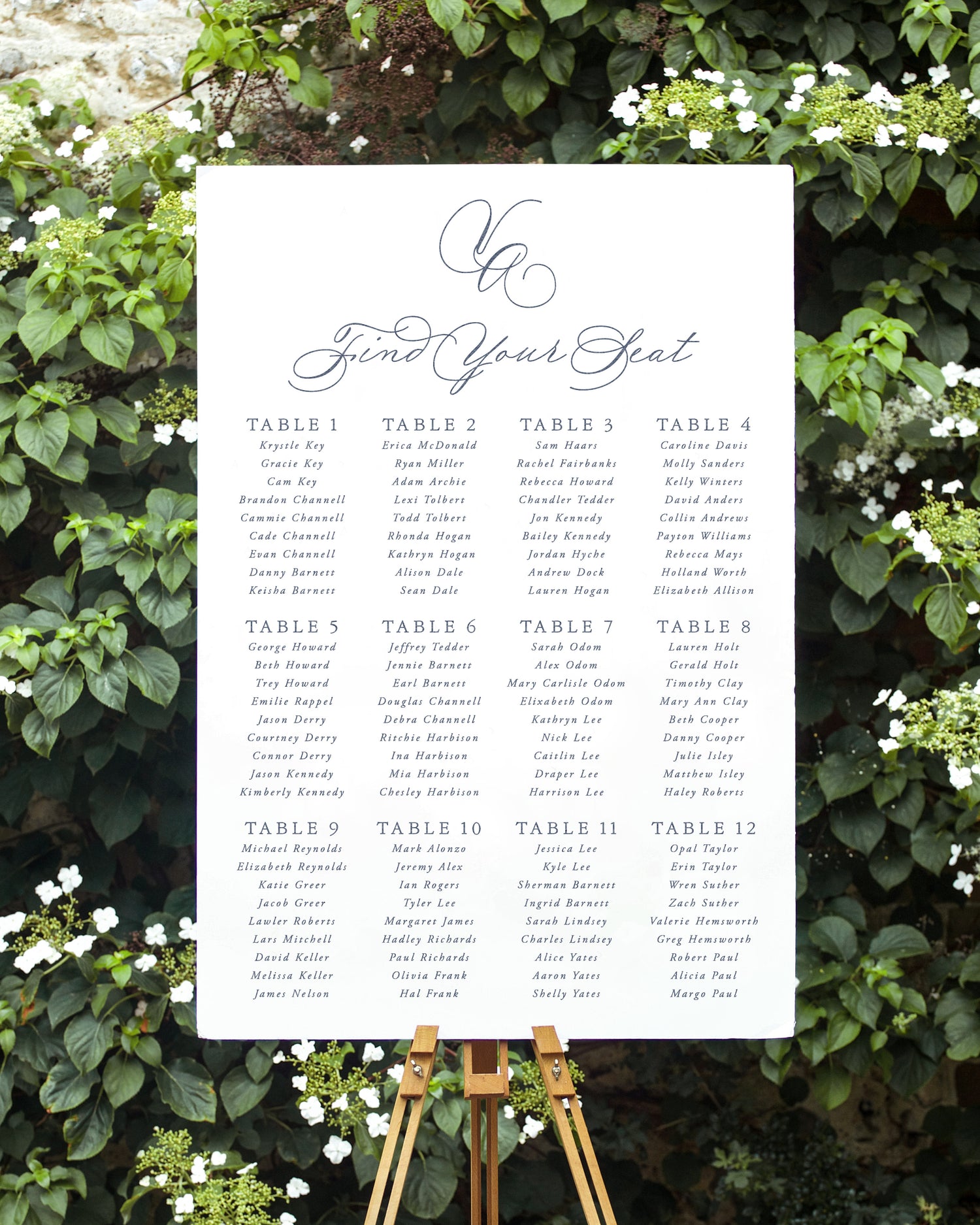 Vivienne Escort Sign Digital File – Empress Stationery